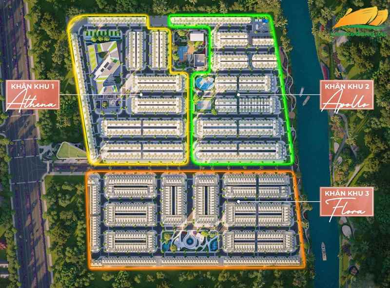 Khu đô thị The Solia – Ký gửi chuyển nhượng dự án The Solia Bến Lức Long An - Vàm Cỏ Đông